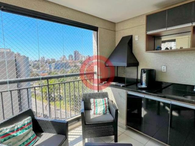 Imóvel apartamento de 86 m2 com 2 quartos sala ampliada, varanda gourmet e 2 vagas, à venda no Roy