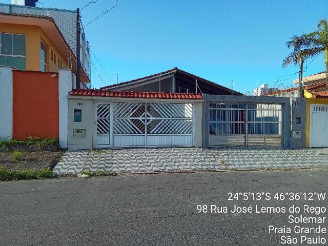 Imóvel bem localizado — Casa no Solemar, Praia Grande SP, Nº 106, 159m² | Leilão