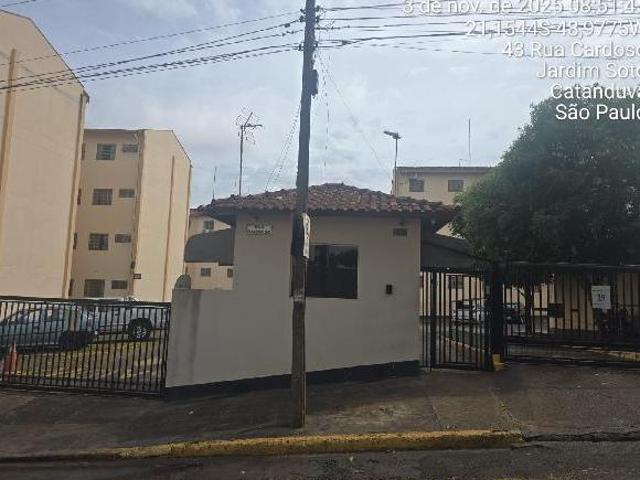 Imóvel bem posicionado — Apartamento no Jardim Soto, Catanduva SP, Apto 22, 2 quartos, 1 vaga, 43
