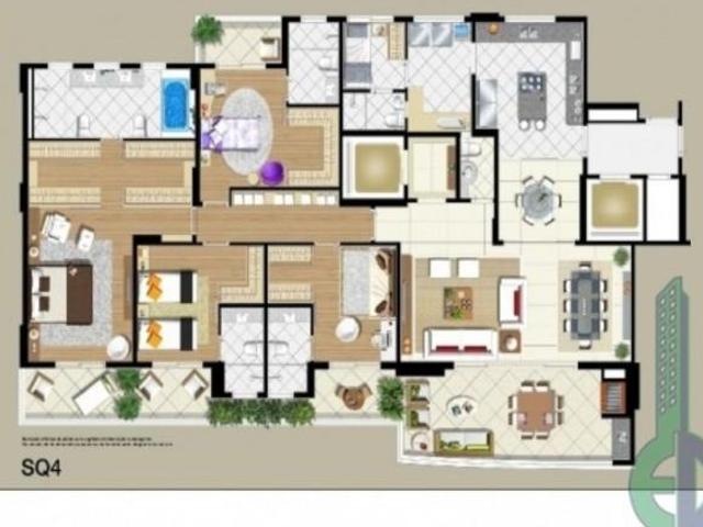 Imóvel de Luxo à Venda em Santo André SP: Apartamento de 4 Quartos no Condomínio Contemporâneo Jardi