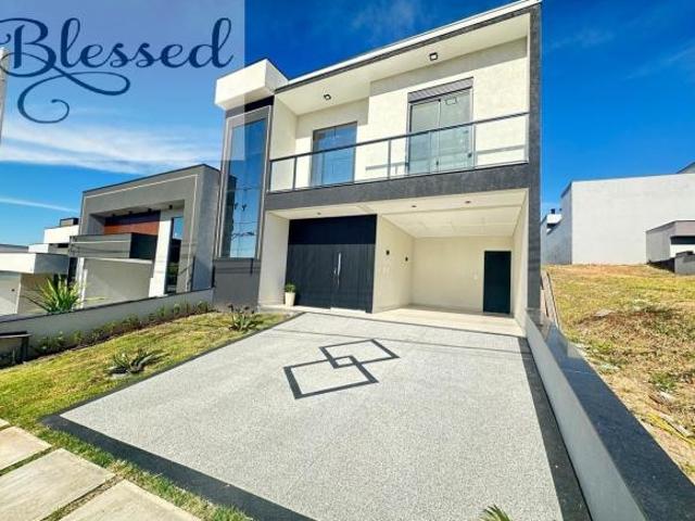 Imóvel de Luxo: Casa em Condomínio com 3 suítes e 4 vagas em Indaiatuba SP no bairro Loteamento Park