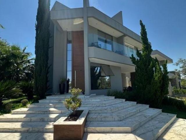 Imóvel de luxo: Casa em condomínio com 4 suítes e 445m² em Alphaville Nova Esplanada, Votorantim SP