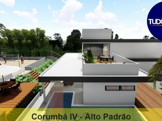 Imóvel de luxo CORUMBÁ IV, em condomínio exclusivo de Alexânia Goiás: 4 quartos, 4 suítes, 2 salas
