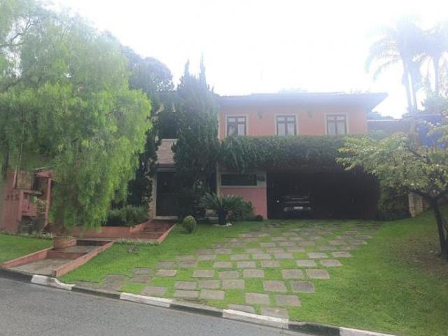 Imóvel de luxo em condomínio no Jardim Indaiá, Embu das Artes SP: 4 quartos, 3 suítes, 3 salas, 5 ba