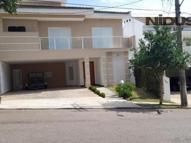 Imóvel de luxo em condomínio de alto padrão em Sorocaba SP: 4 quartos, 3 suítes, 2 salas, 4 vagas de