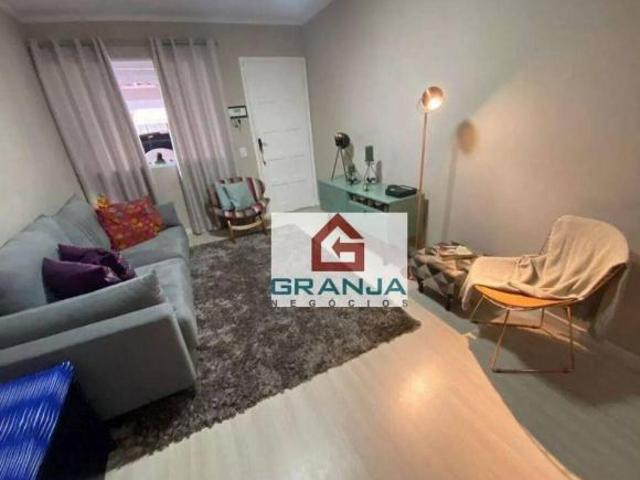Imóvel em Condomínio na Granja Viana! 2 dormitórios, quintal, churrasqueira, à venda, 70 m² por R$ 5