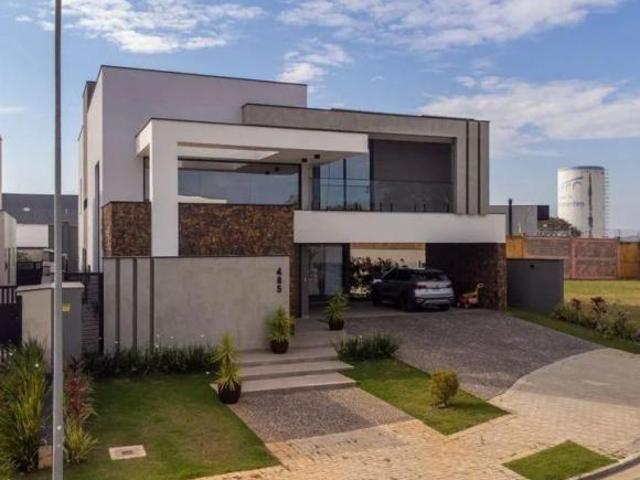 Imóvel em Alphaville Nova Esplanada: Casa em condomínio à venda em Votorantim SP com 4 quartos, 3 su
