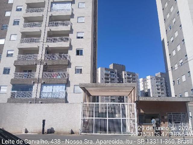 Imóvel em destaque — Apartamento no Nossa Senhora Aparecida, Itu SP, Apto 306, 2 quartos, 1 vaga, 47,8m² | Leilão