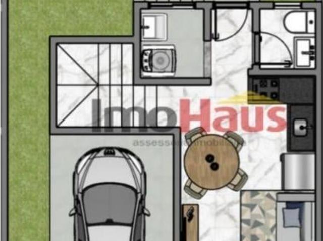 Imóvel em Obras em Igrejinha: Casa com Sala de Estar e Jantar, Cozi
