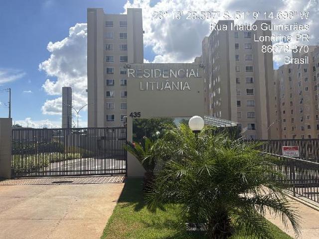 Imóvel em ótima região — Apartamento no Jardim Lago Norte, Londrina PR, Apto 805, 2 quartos, 1 vaga, 44,3m² | Licitação Aberta
