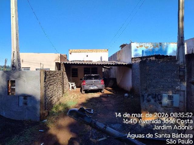 Imóvel em ótima região — Casa no Centro, Aguas de Santa Barbara SP, Nº 1640, 1 quarto, 125m² | Licitação Aberta