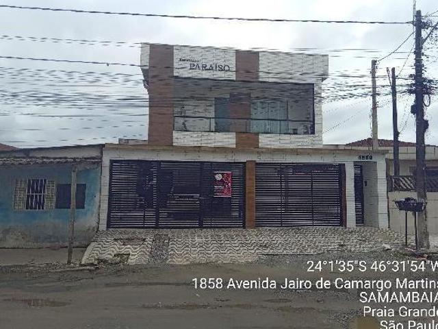 Imóvel em região valorizada — Casa no Samambaia, Praia Grande SP, Nº 1860, 2 quartos, 1 vaga, 41,6