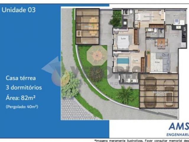Imóvel novo 03 Dorm 88 m2 no Pontal de Santa Marina