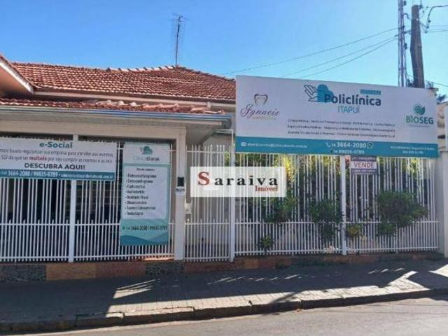 Imóvel no centro de Itapuí Residencial/Comercial à venda com 370,77 m² por R$ 470.000