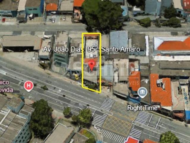 Imóvel para Venda, 400m², Santo Amaro, com acesso a Av. João Dias e Rua Doutor Antônio Bento