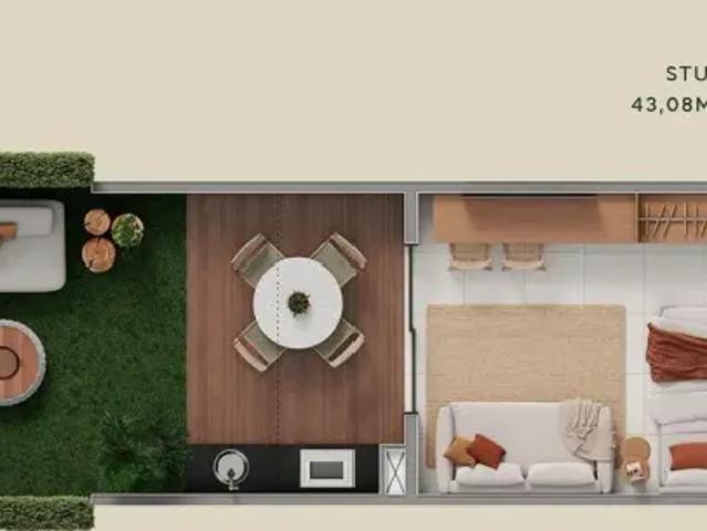 Imóvel para venda tem 24 metros quadrados com 1 quarto em Praia dos Carneiros Tamandaré PE