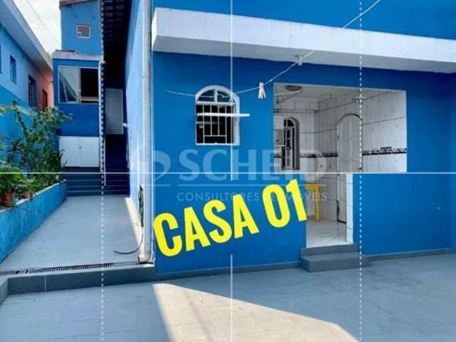 Imóvel para renda com duas Casas e três Kitnets na Zona Sul