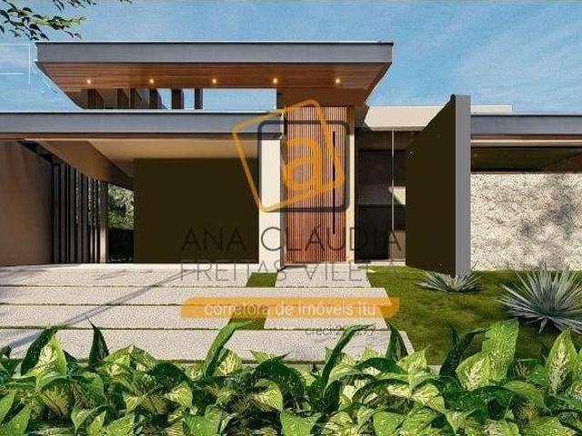 Impecável casa em condomínio Xapada à venda em Itu SP, Jardim Emicol: 4 quartos, 4 suítes, 1 sala