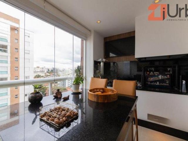 Impecável apartamento à venda na Vila Romana com 3 suítes, 3 vagas próximo ao Bourbon Shopping