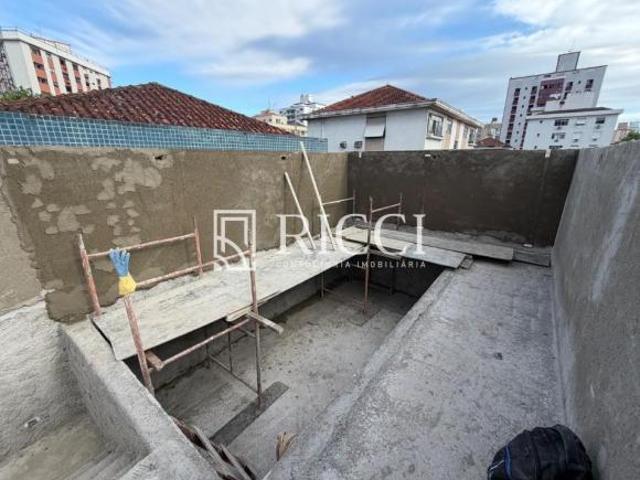 Imperdível oportunidade: sobreposta duplex alta e nova com salão de festas e piscina em Santos SP, n