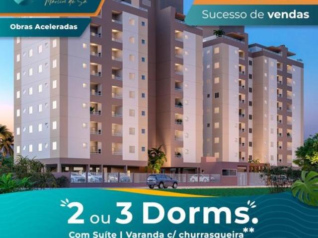 Imperdível apartamento à venda em Caraguatatuba SP, Martim de Sá: 2 quartos, 1 suite, 2 salas, 2 ban