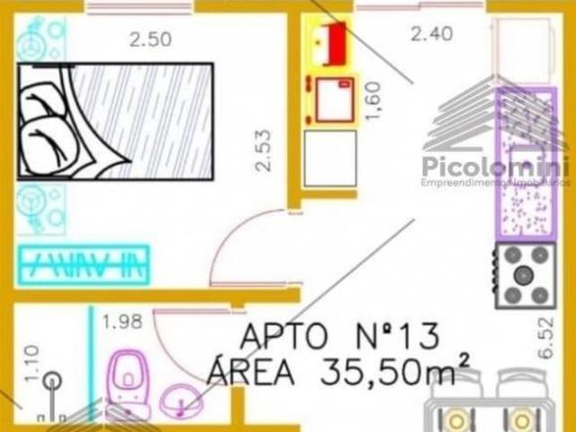 Imperdível: Apartamento à venda em na Vila Matilde, com 2 quartos, 1 sala, 1 banheiro e 49,00 m² de