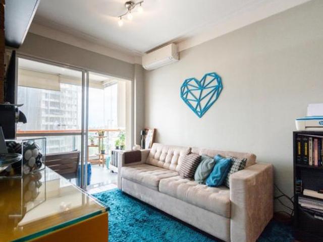Versátil apartamento para venda em Chácara Klabin. com 1 quarto, 47m²