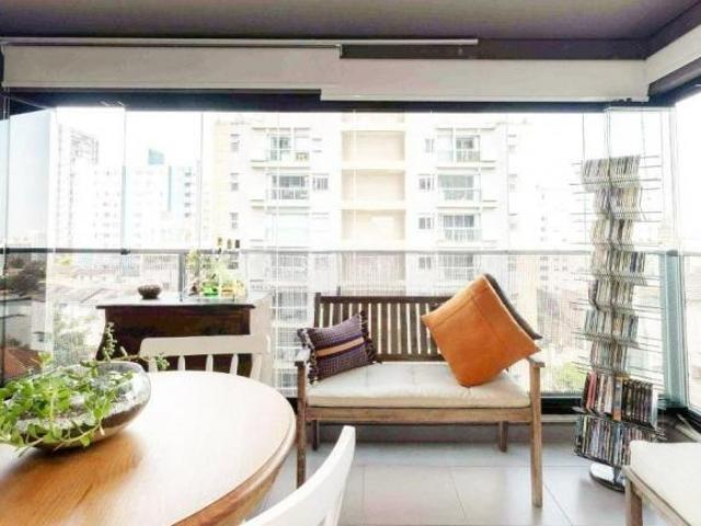 Atraente apartamento para venda em Pinheiros com 2 quartos, sendo 1 suíte, 59m²