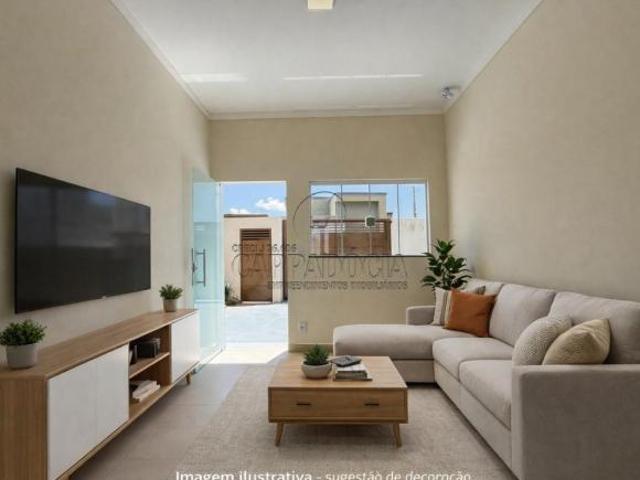 Imperdível casa à venda em Bady Bassitt SP, no Jardim Menezes III: 2 quartos, 2 suítes, 1 sala, 3 ba