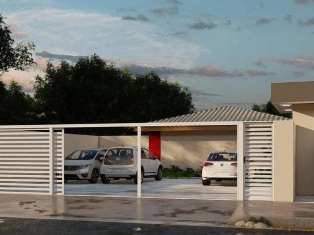 Imperdível! Casa à venda em Itanhaém SP, 2 quartos, 1 sala, 2 vagas de garagem, 48,00m². A 300m da p