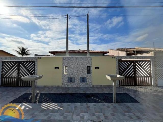 Imperdível: Casa nova à venda em Itanhaém SP, no Recanto dos Pássaros! 2 quartos sendo 1 suíte, 3 va
