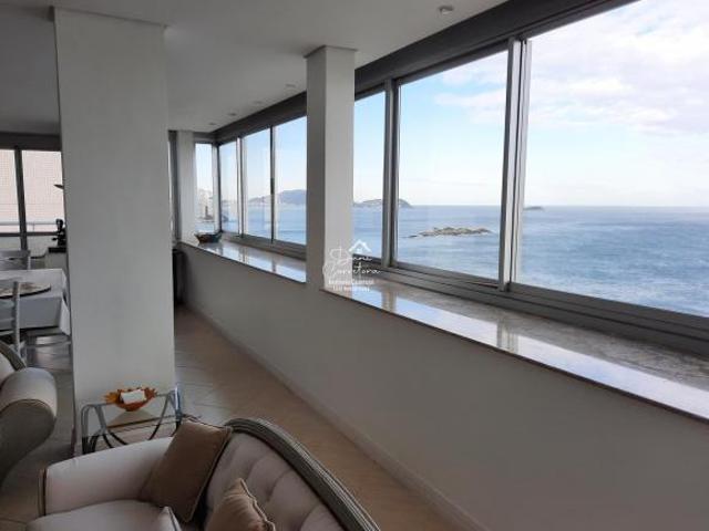 Imperdível cobertura de luxo à venda em Guarujá SP, bairro Pitangueiras, 4 quartos, 2 suites, 2 sala