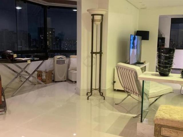 Elegante cobertura para venda em Campo Belo com 3 quartos, sendo 3 suítes, 197m² mayer boacnin#0B1