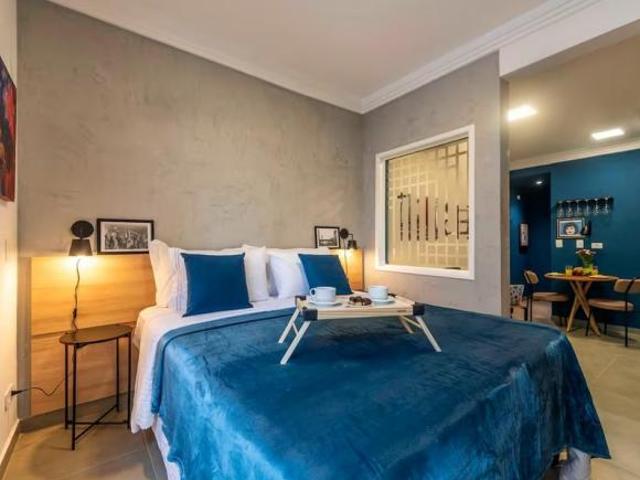 Agradável flat para venda em Cerqueira César com 1 quarto, 27m² theremaxcollection#CLUXA