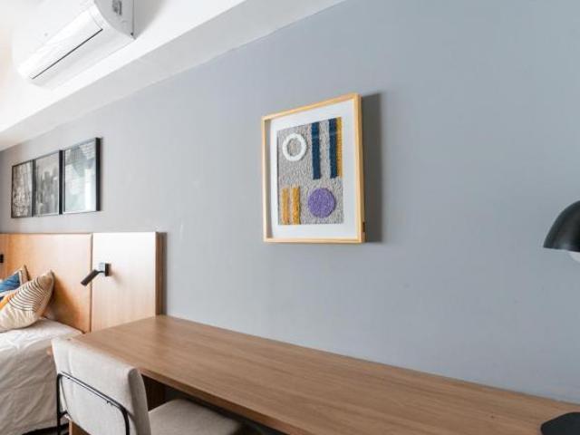 Versátil studio para venda em Campo Belo com 1 quarto, 45m² bruna stecca#KXL09
