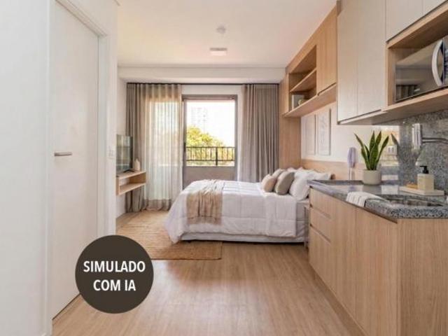 Confortável studio para venda em Chácara Santo Antônio Zona Sul com 1 quarto, 22m²