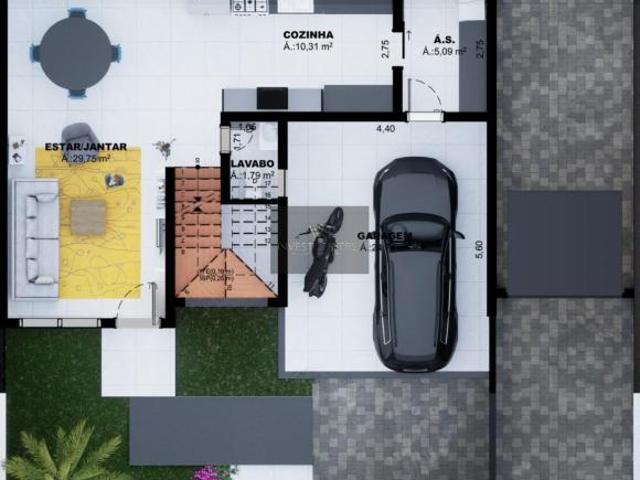 Imperdível Sobrado Triplex à venda em Curitiba PR, Jardim das Américas: 3 quartos, 1 suíte, 3 salas