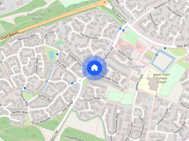 Imperial Way, Singleton Hill, Ashford