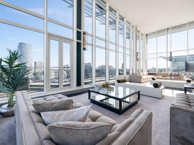 Waterside Tower, Imperial Wharf SW6 4 bed penthouse to rent £26,000 pcm £6,000 pw