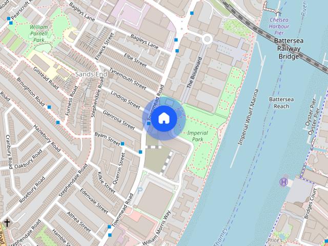 Imperial Crescent, Imperial Wharf, London, SW6