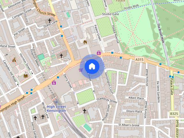 Imperial House, 11 13 Young Street, London, W8