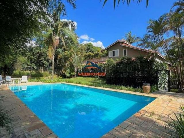 Imponente casa em condomínio na Chácara Granja Velha, Carapicuíba SP: 5 quartos, 2 suítes, 6 salas