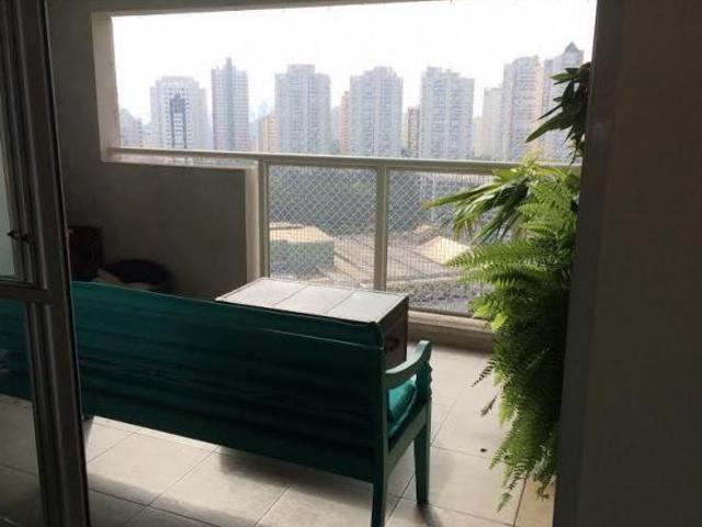 In jardim sul, todo mobiliado, ampla varanda gourmet, linda vista, pronto!