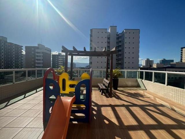 Incrível Apto, 2 Quartos 1 suite, ampla sacada Guilhermina, Praia Grande
