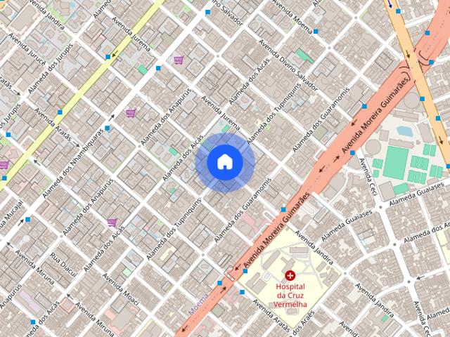 Indianopolis Flat Mobiliado