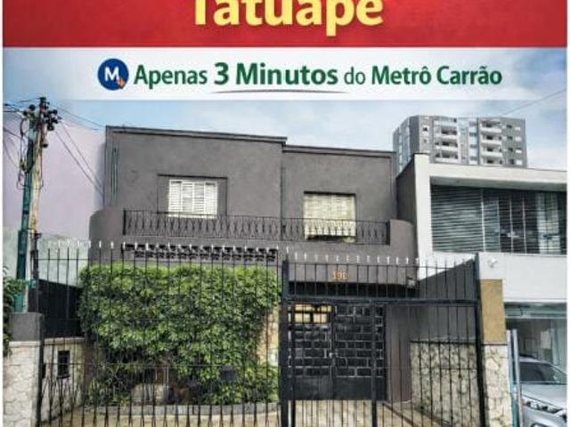 INDIVIDUAL mobiliado no Tatuapé – 3 min a pé do Metrô Carrão