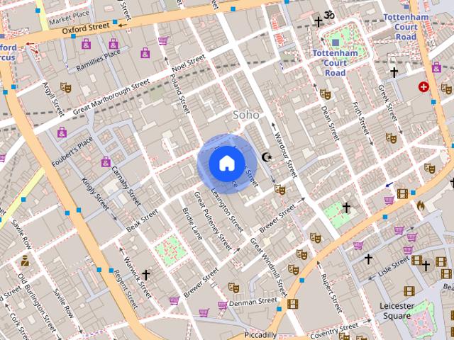 Ingestre Place, Soho, W1F