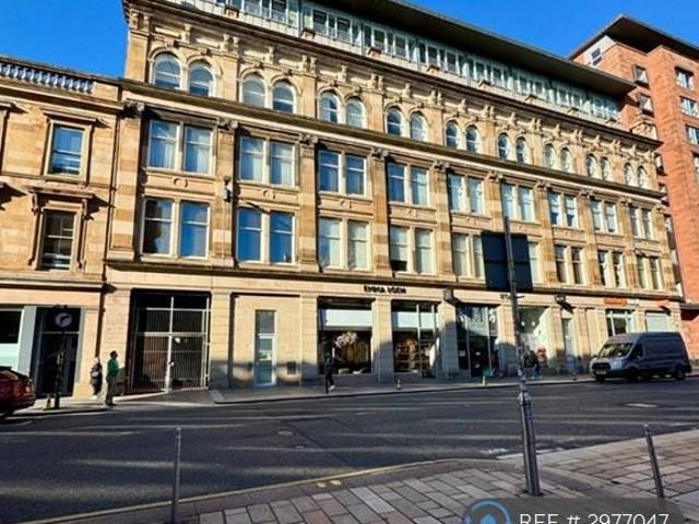 Ingram Street, Glasgow, G1 1 bed flat to rent £1,425 pcm £329 pw