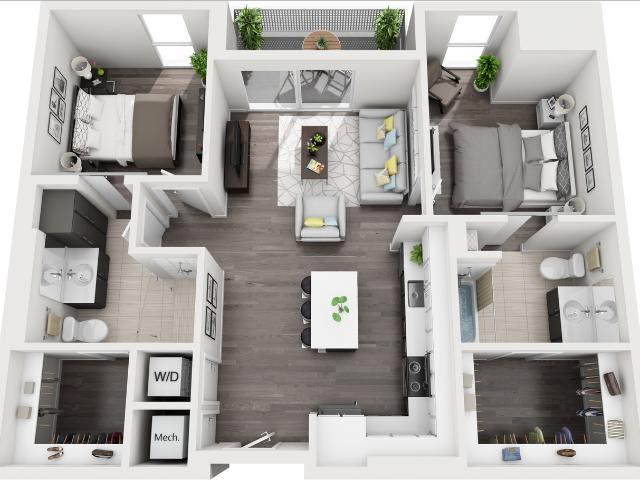 Inspire Belmont Apartments 2 Bedroom Apartment for Rent at 333 Belmont Ave, Los Angeles, CA 90026 Greater Echo Park Elysian