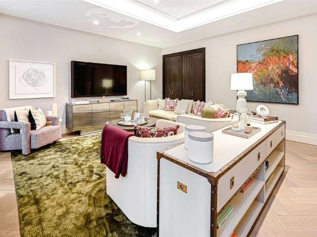 Interior designed, furnished two bedroom apartment in the sought after Chelsea Barracks